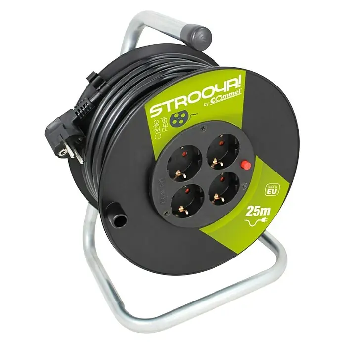 Navijalni kolut za kabel Commel 50 M v akciji v trgovinah Pevex