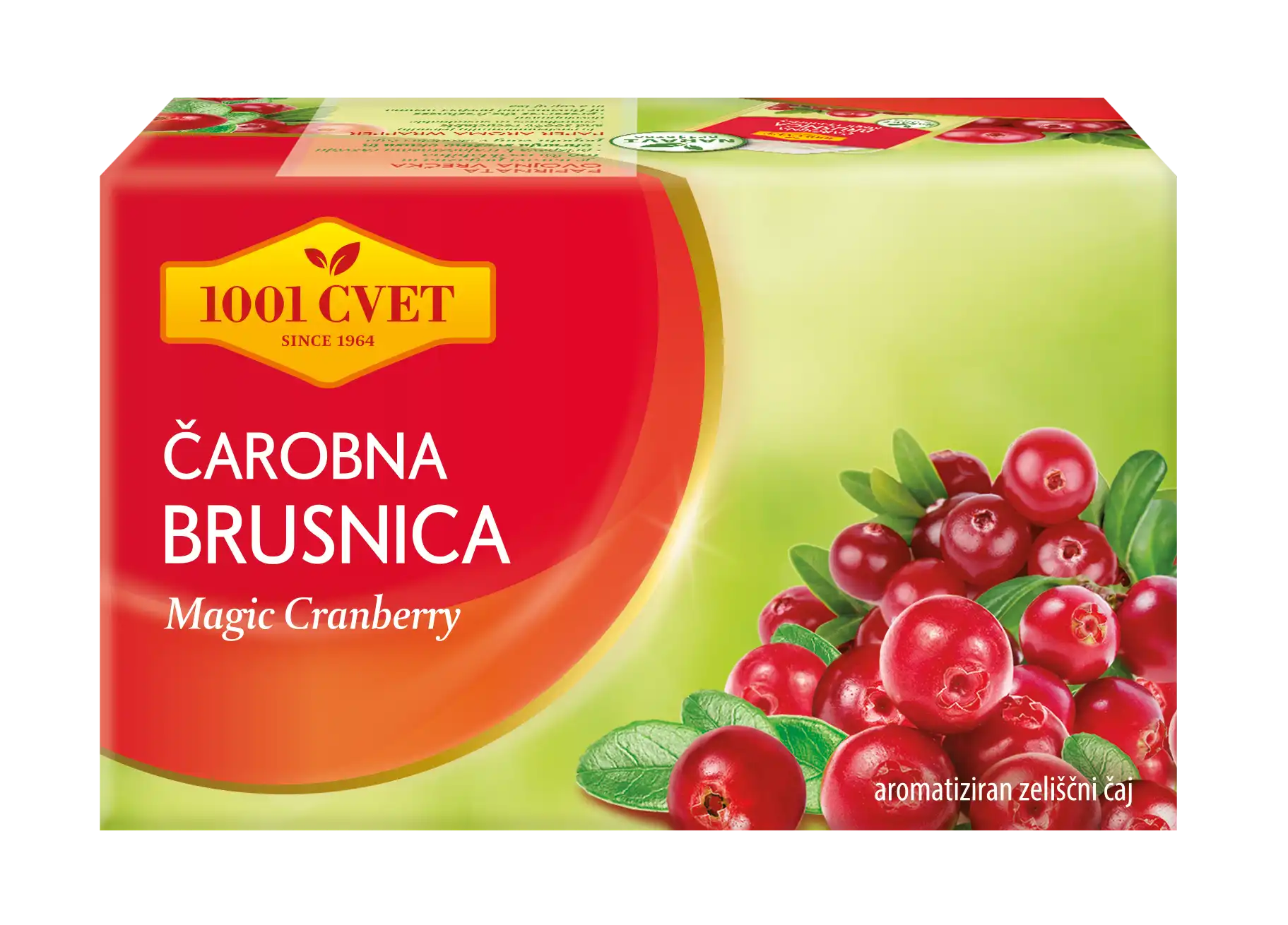 Čaj 1001 Cvet Čarobna brusnica 20/1 v akciji v trgovinah Jager
