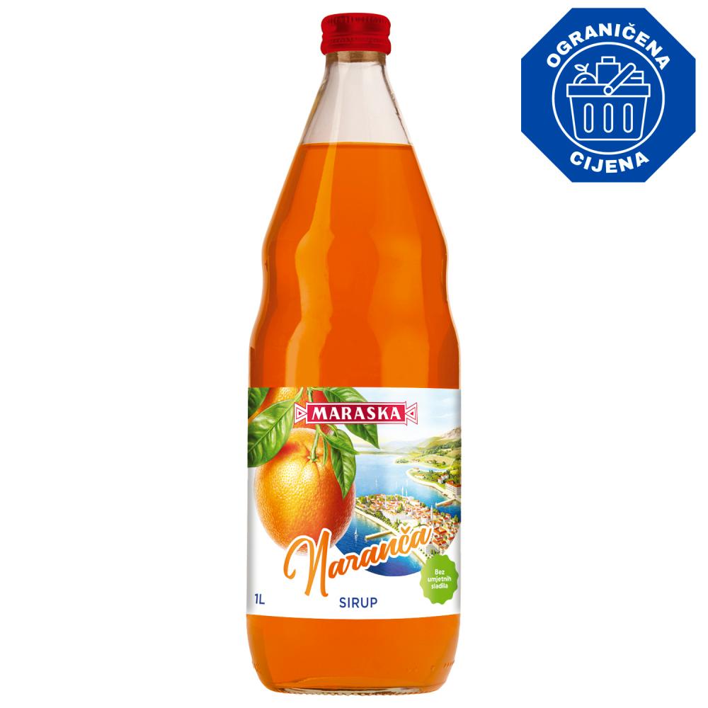 Maraska Sirup 1 l na akciji u trgovinama Studenac