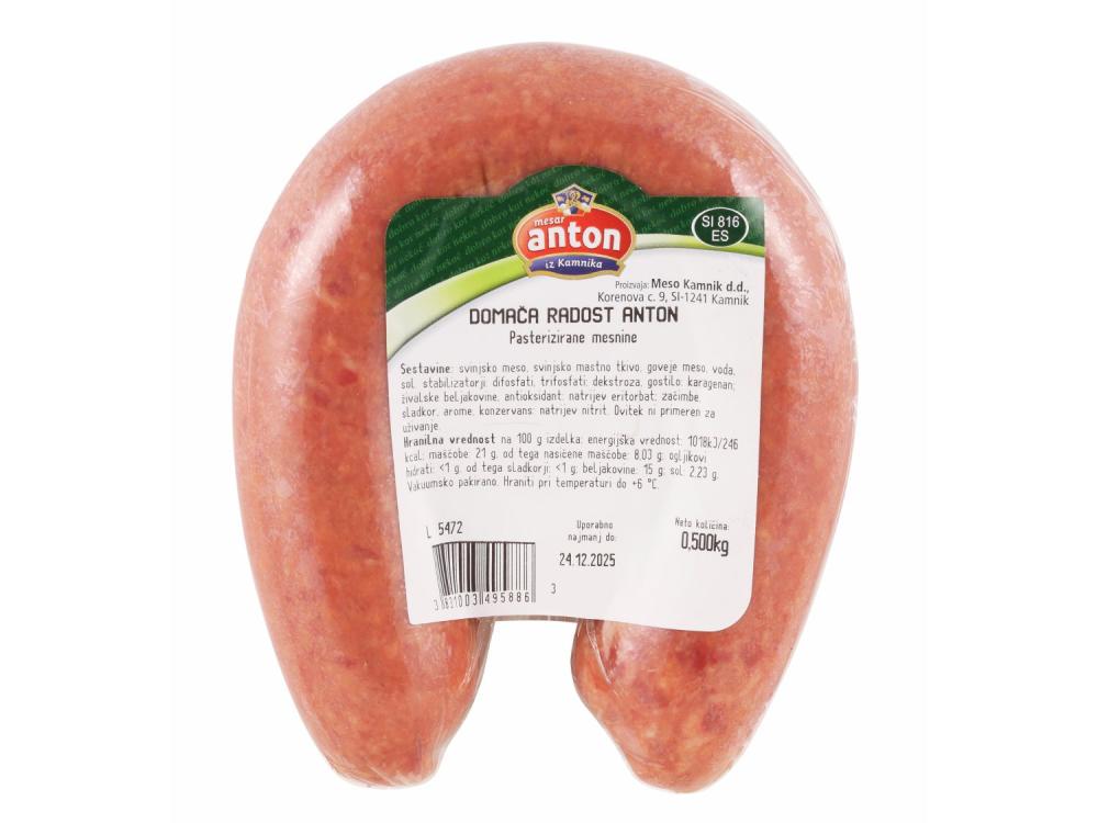 Mesar Anton Domača radost klobasa 500g: Akcija (Lidl)