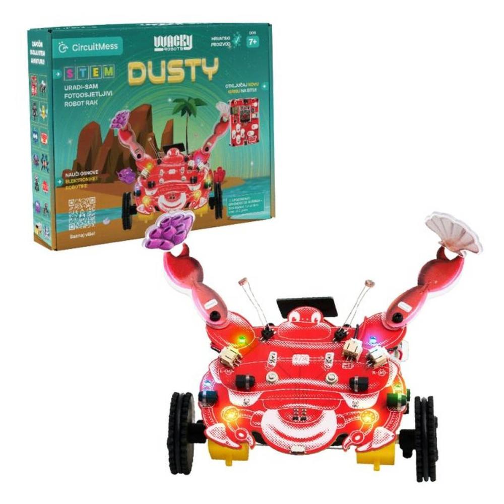 CircuitMess WACKY ROBOT DUSTY: Akcija (Mueller)