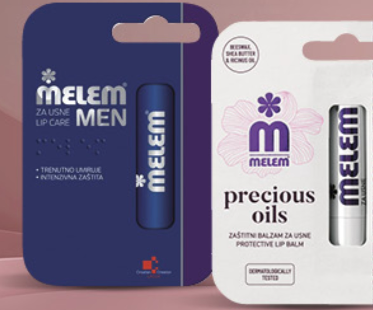 Melem Lip Balm 4.5g na akciji u trgovinama Konzum