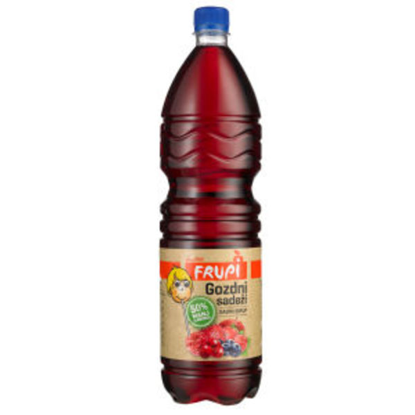 Frupi Sadni sirup gozdni sadeži 1 l v akciji v trgovinah E.Leclerc
