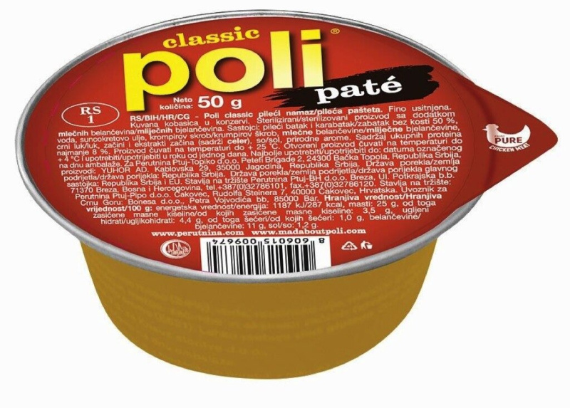Paštete Poli Pate 50g: Akcija i Cijena (Boso) | NajCijena.hr
